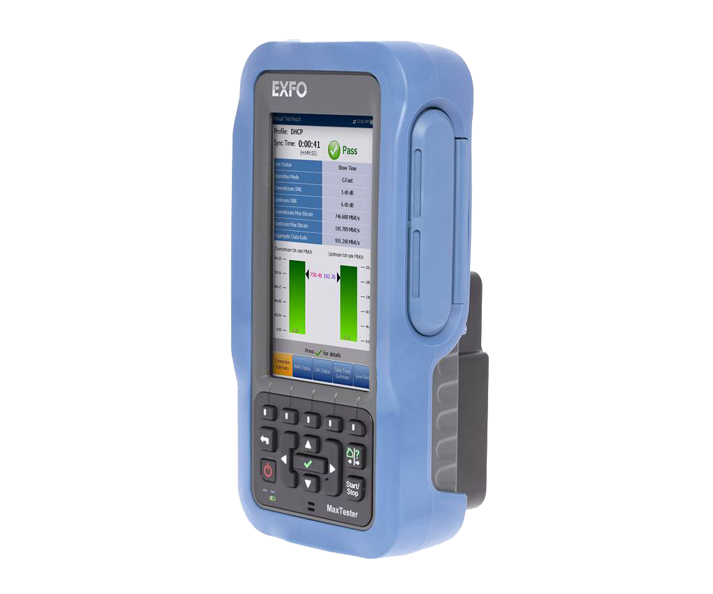 EXFO MaxTester 635G Copper, xDSL and Gfast Tester - Fotech