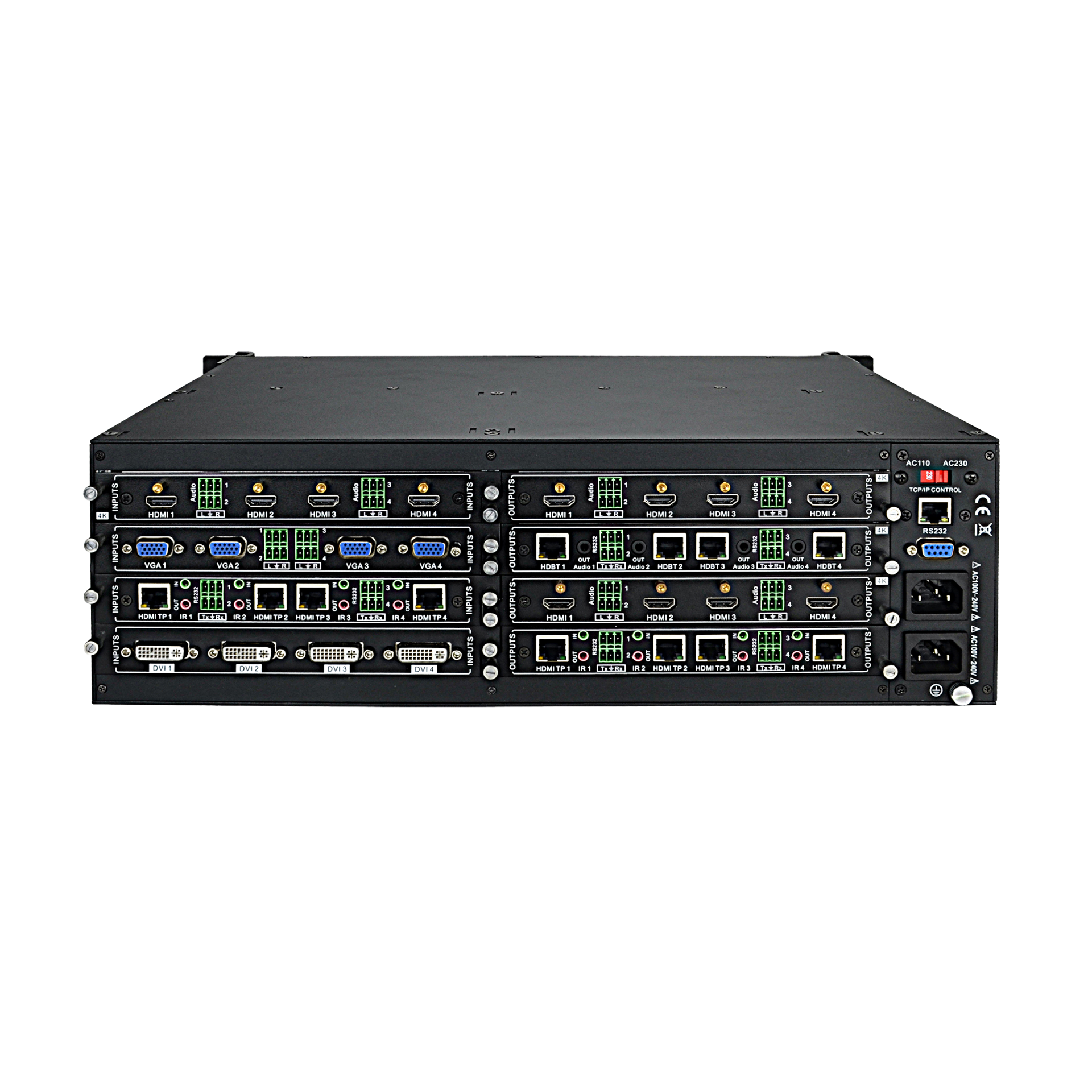 Modular Matrix Switcher – 4K - Fotech