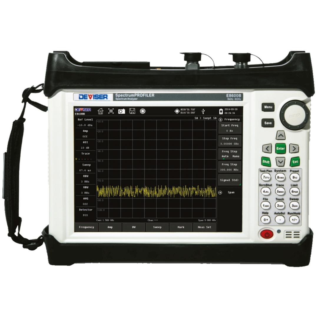Deviser | E8400B RF Spectrum Analyzer - Fotech