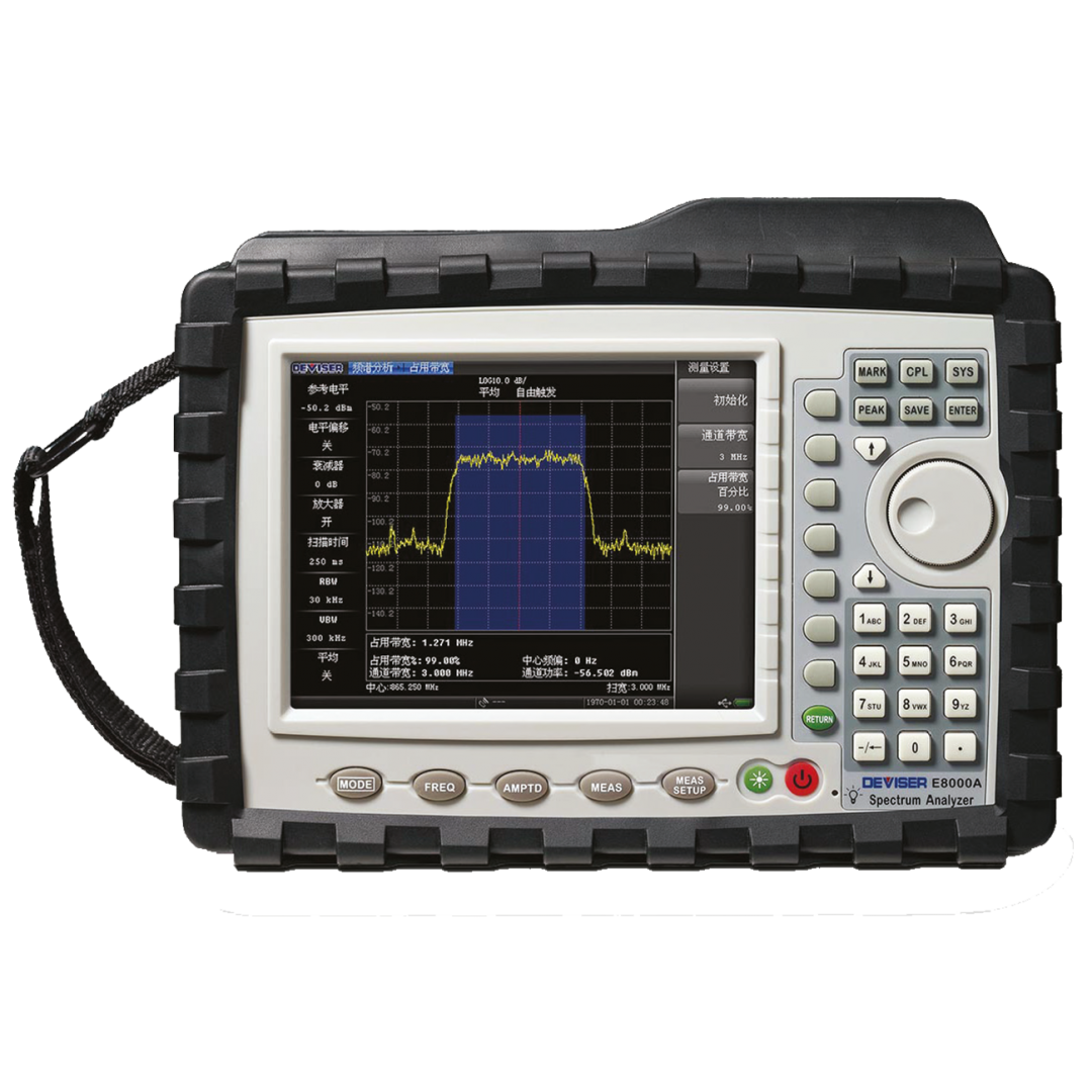Deviser | E8000A RF Spectrum Analyzer - Fotech